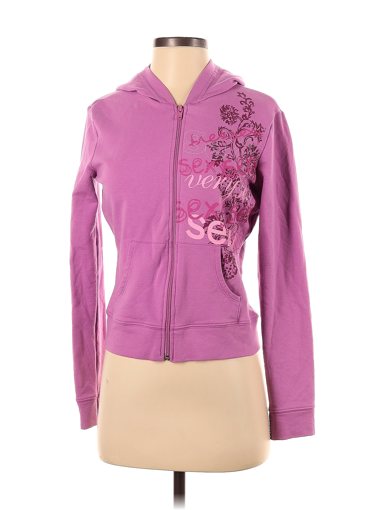 Moda International Purple Zip Up Hoodie Size S - 64% off | ThredUp
