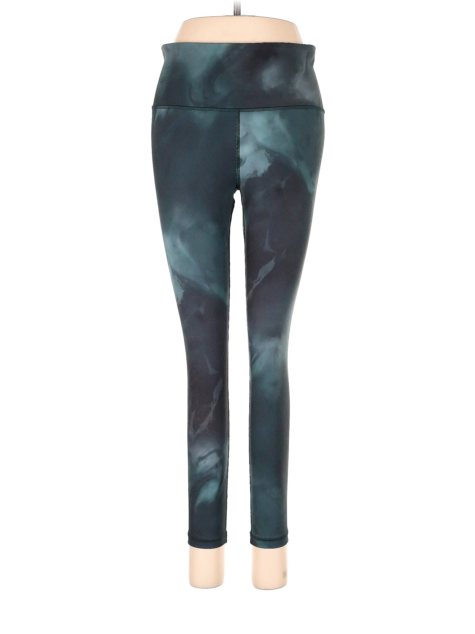 Athleta Tie-dye Multi Color Teal Leggings Size M - 67% off | thredUP