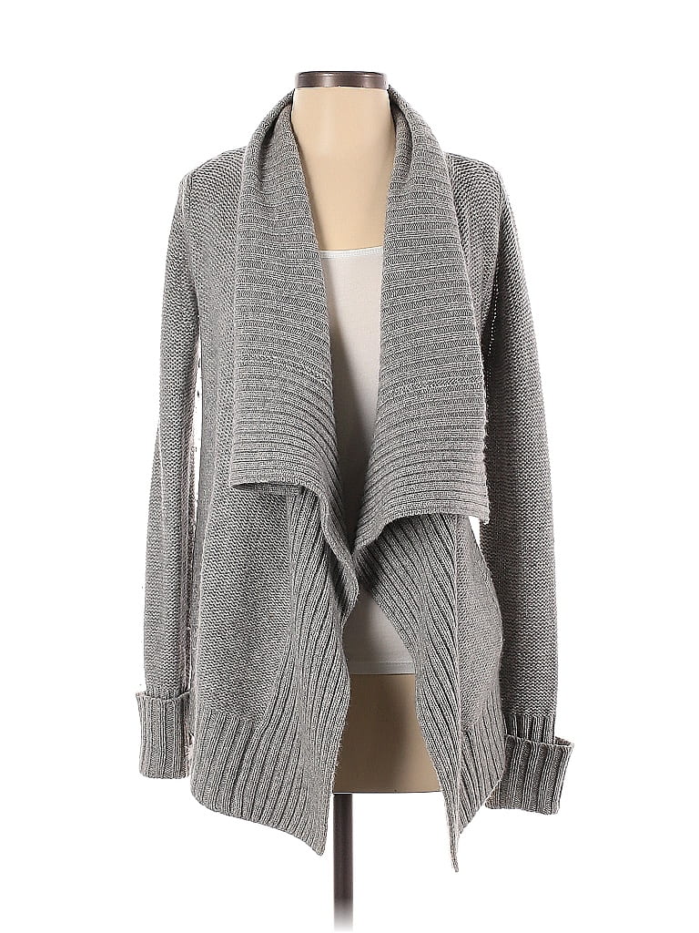 Collection Color Block Solid Gray Cardigan Size XS - 74% off | thredUP