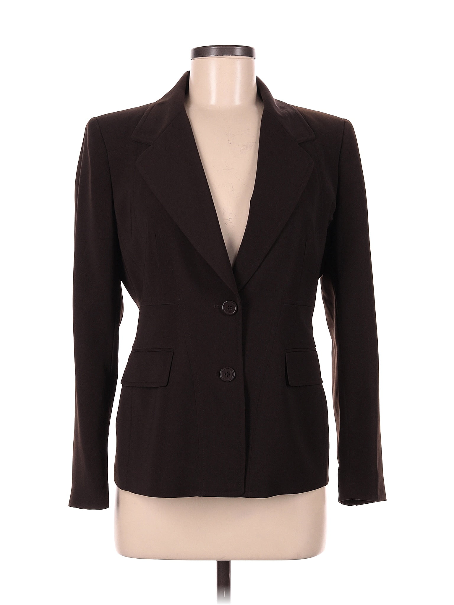 Anne Klein Brown Blazer Size 8 (Petite) - 75% off | ThredUp