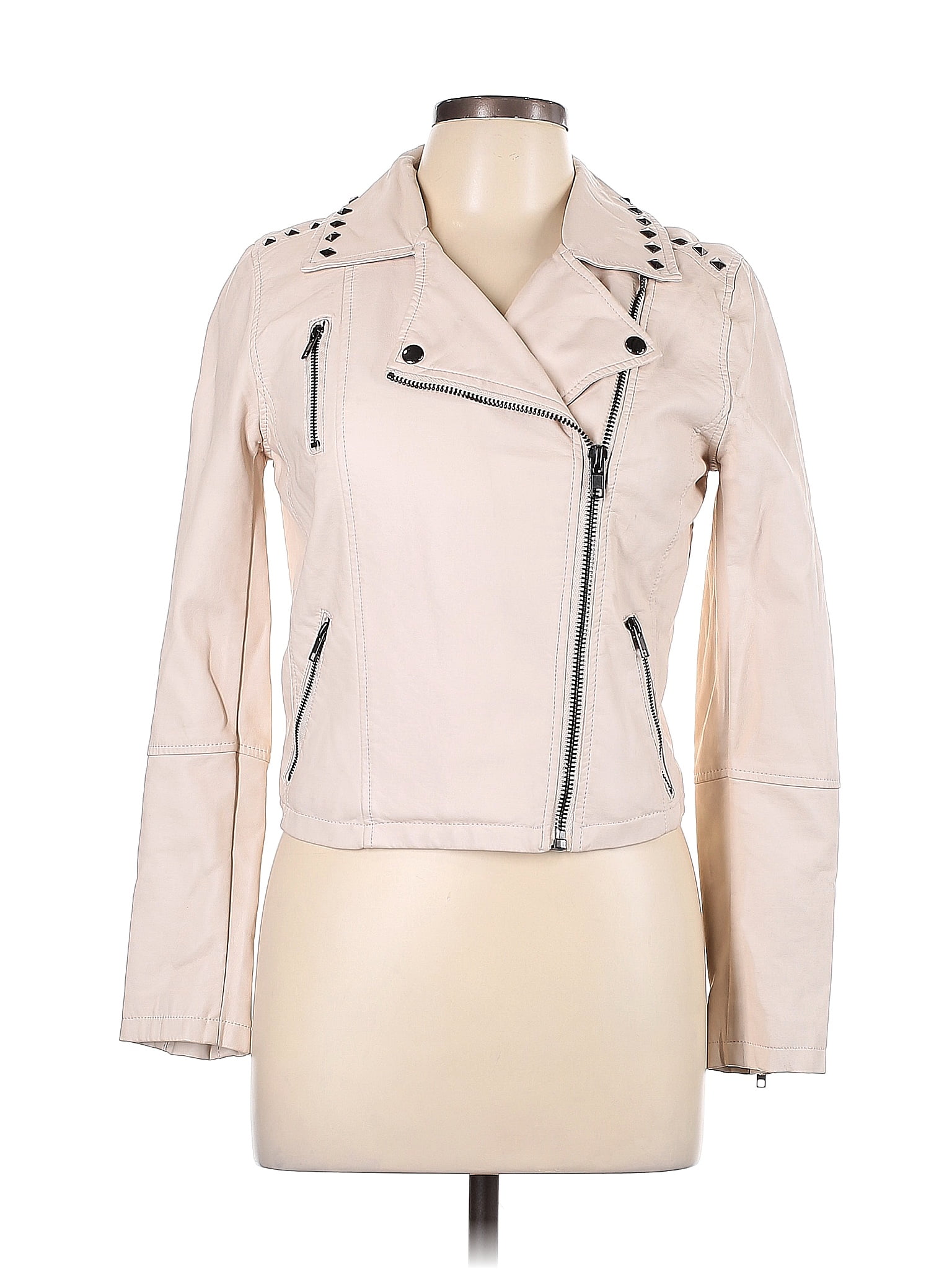 Faux Leather Jacket Forever 21