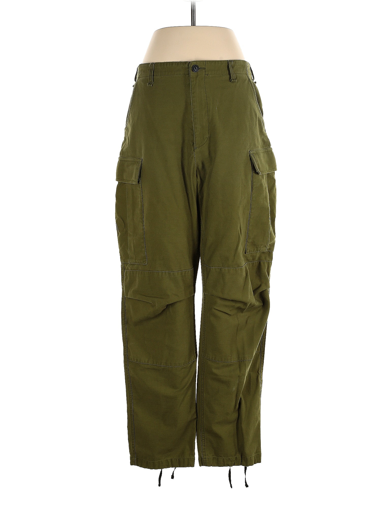 Rag & Bone 100% Cotton Solid Green Cargo Pants Size 6 - 78% off | thredUP