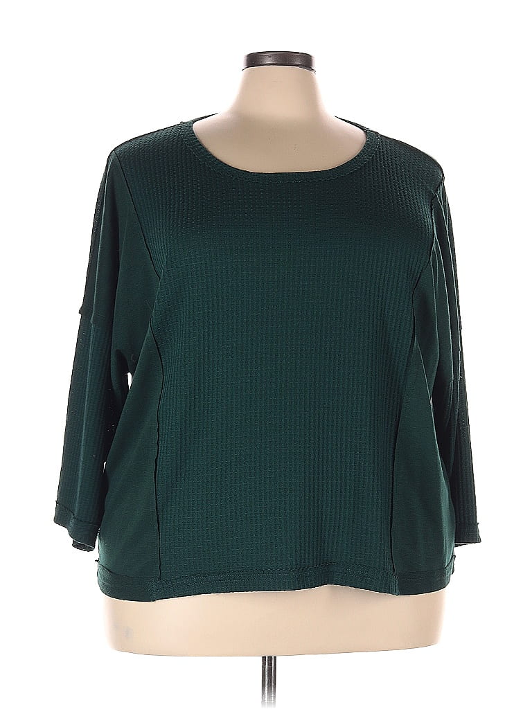 Live Well Active Teal Pullover Sweater Size 22 - 24 (Plus) - 60% off ...