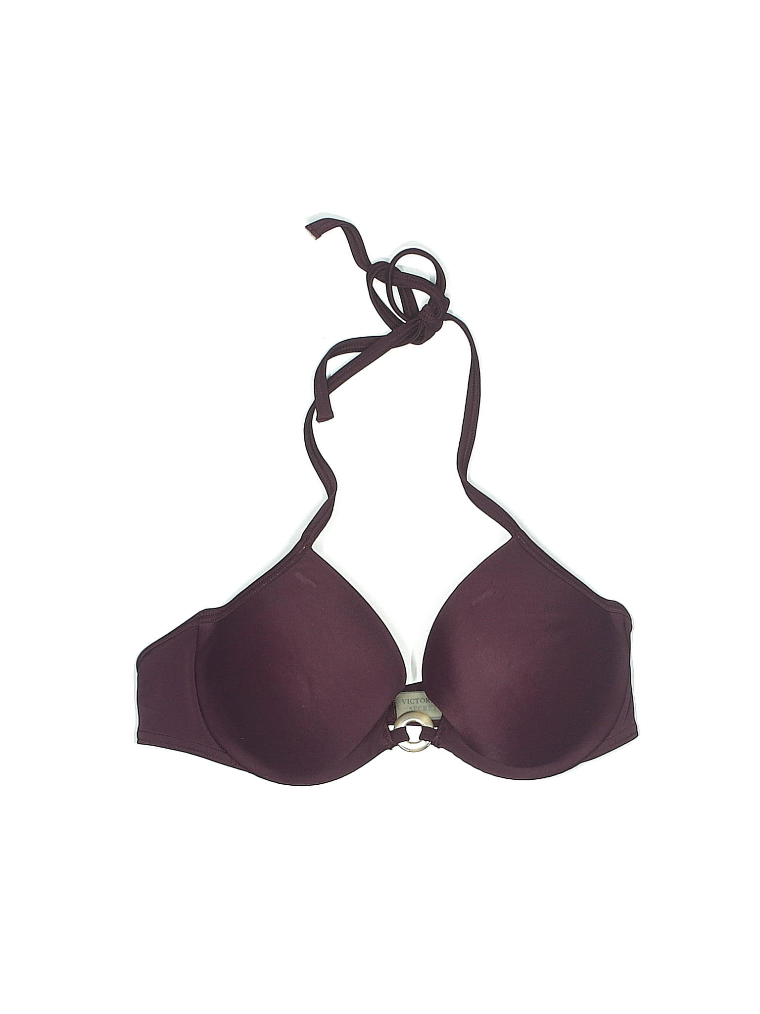 Victoria's Secret Solid Burgundy Swimsuit Top Size Sm (34B) - 56% off ...