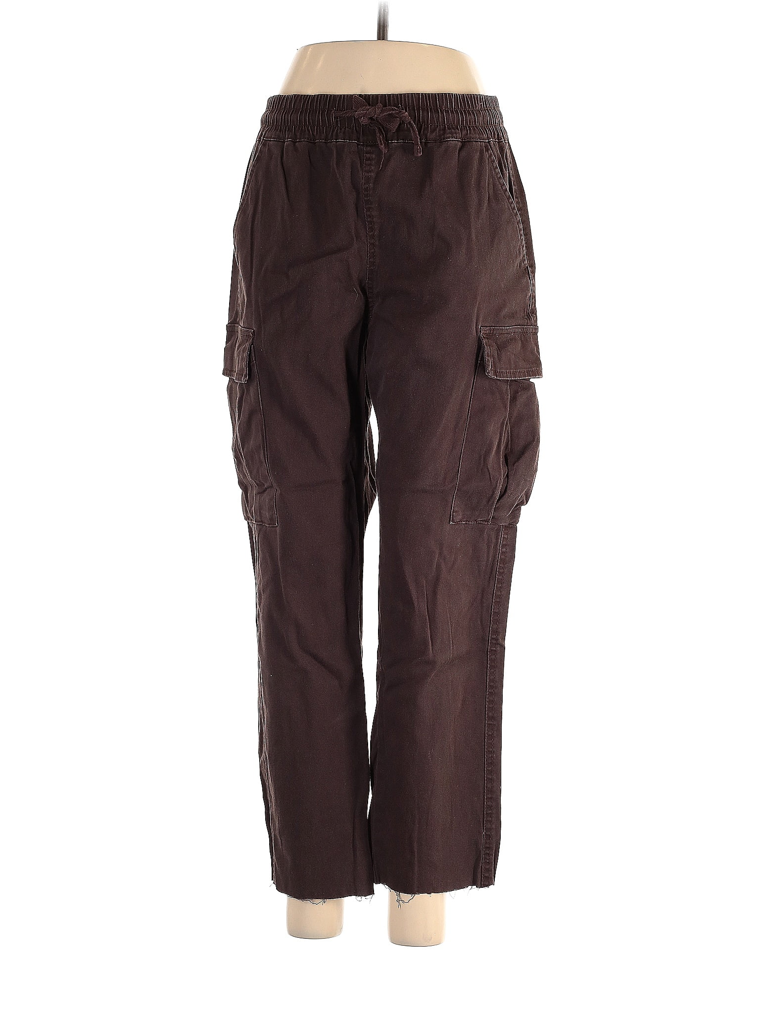 Refuge Solid Brown Cargo Pants Size M - 28% off | ThredUp