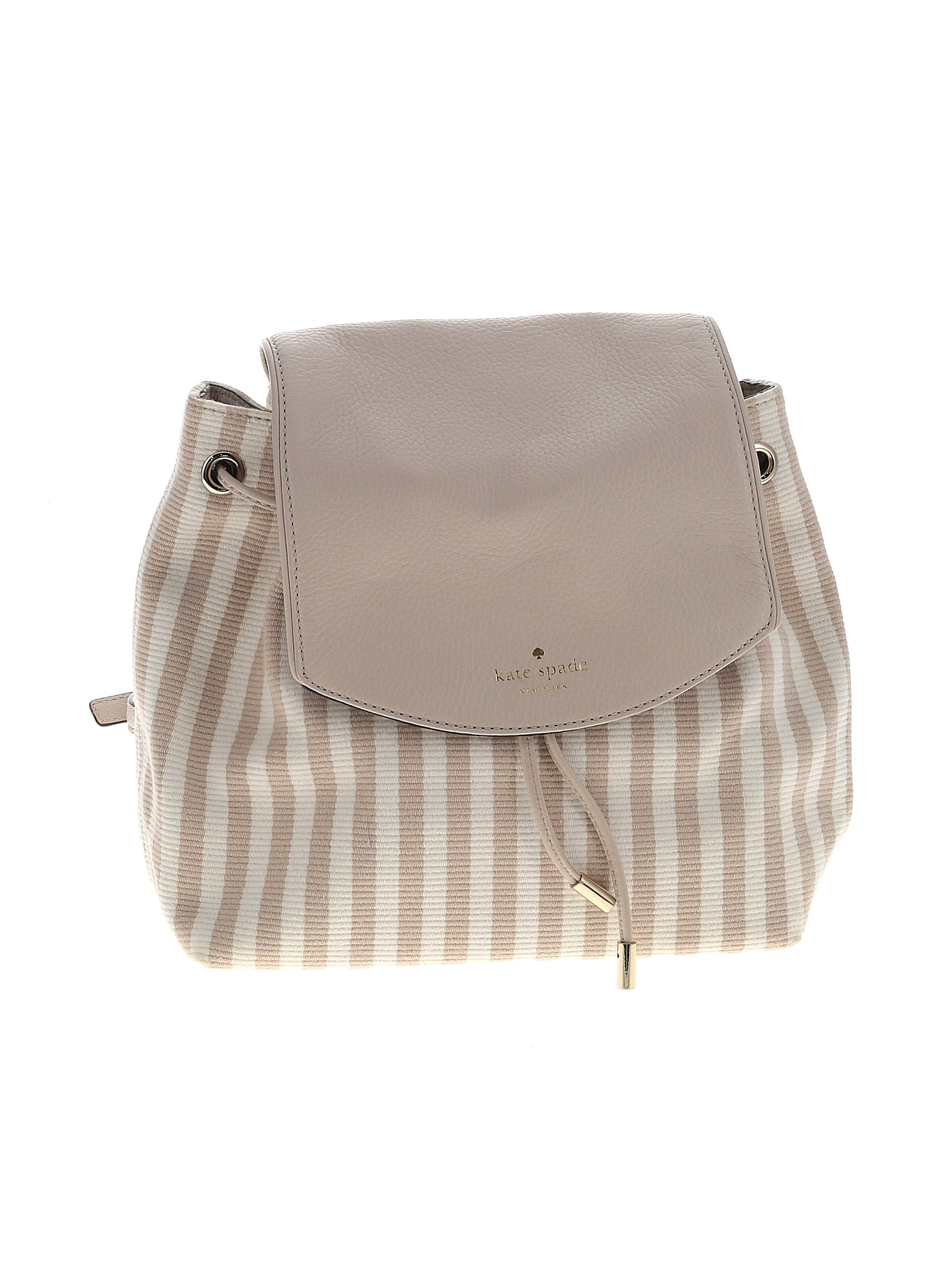 Kate Spade New York 100% Cotton Gray Backpack One Size - 77% off | ThredUp