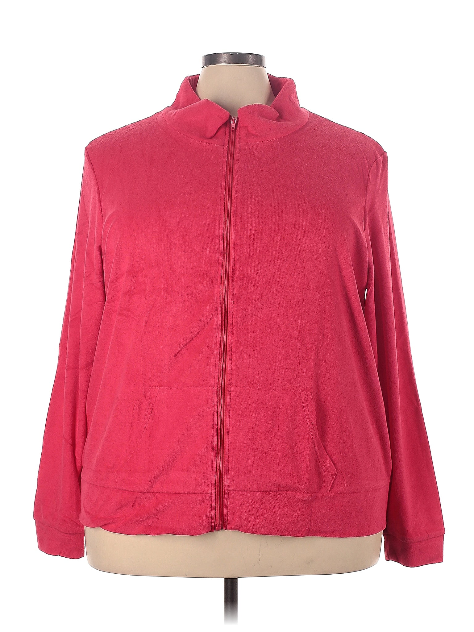 CW Classics Solid Red Jacket Size 4X (Plus) - 45% off | ThredUp
