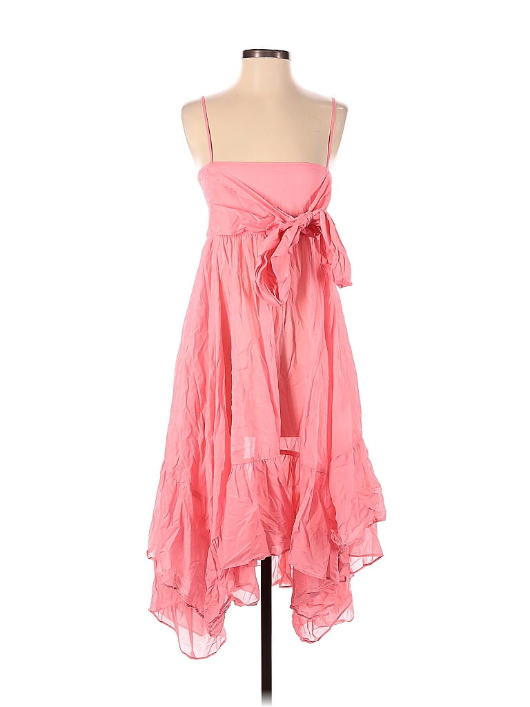 J Crew 100 Cotton Solid Pink Casual Dress Size S 77 Off Thredup