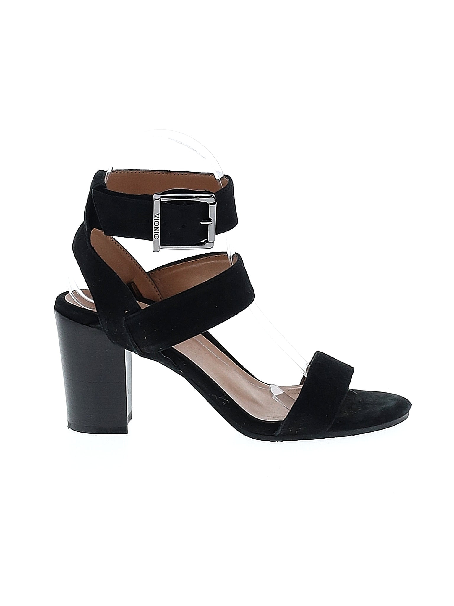 Vionic Solid Black Heels Size 6 - 65% off | thredUP
