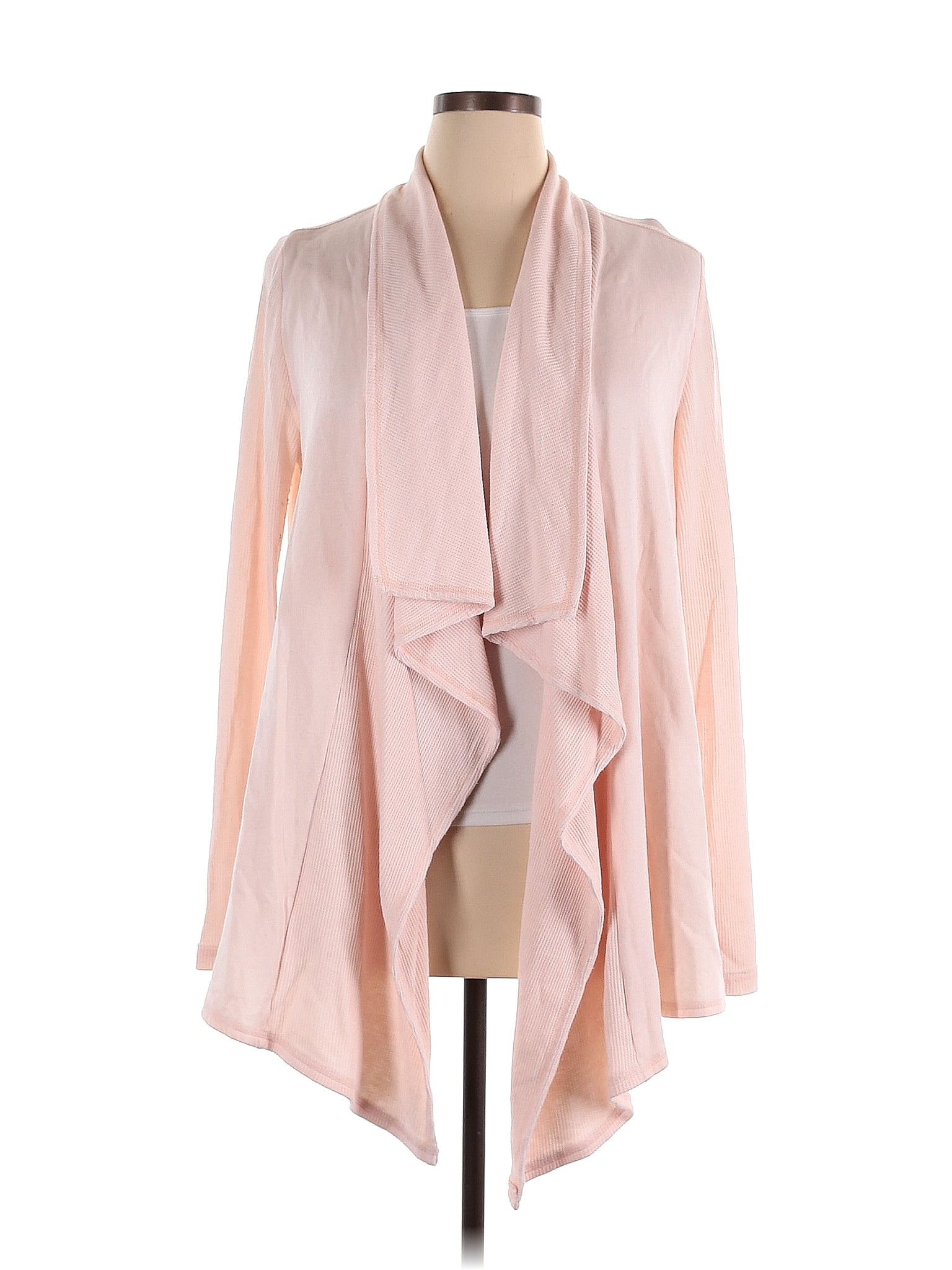 Donna Karan New York Solid Pink Cardigan Size XL - 80% off | ThredUp