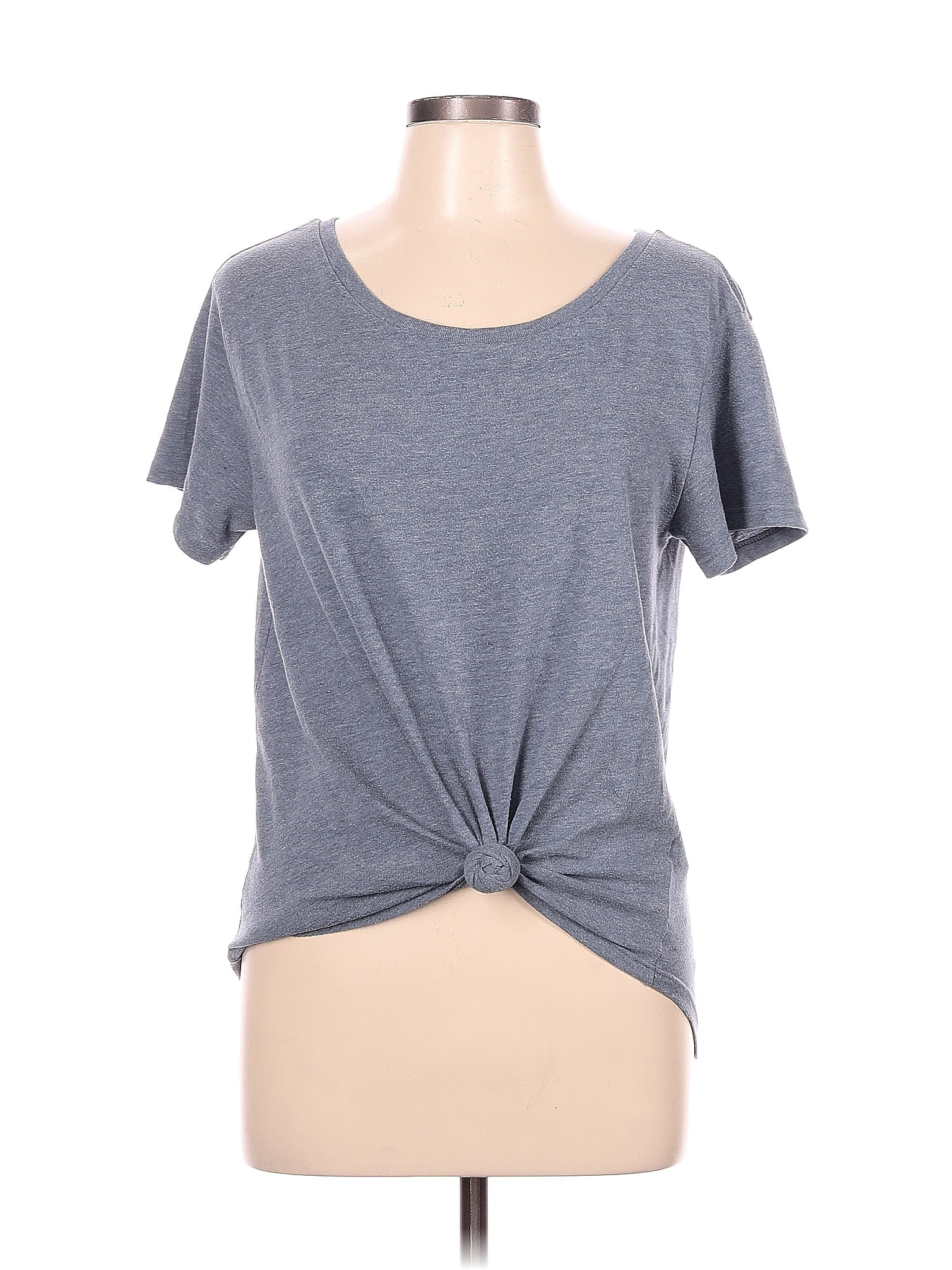 ALTERNATIVE Marled Gray Short Sleeve T-Shirt Size L - 70% off | ThredUp