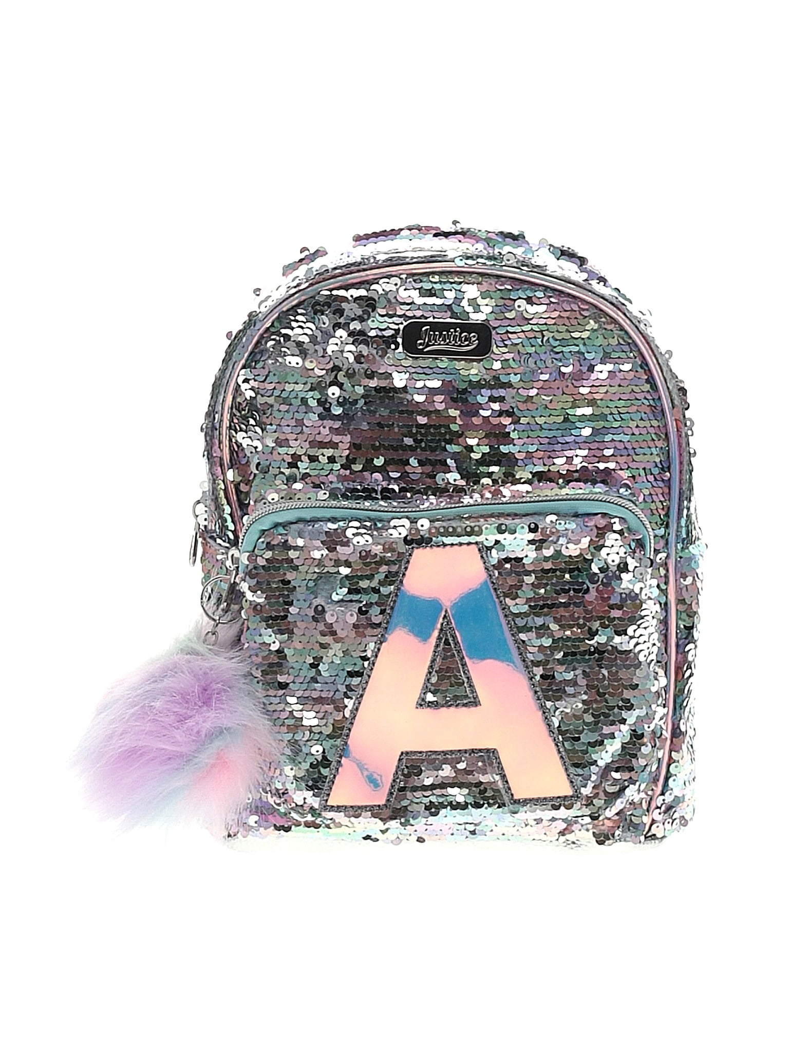 Justice Silver Backpack One Size (Kids) - 51% off | ThredUp