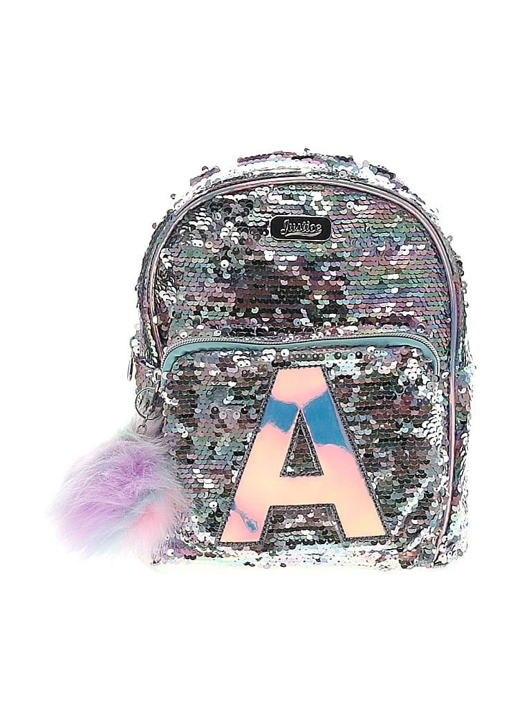 Justice Silver Backpack One Size (Kids) - 51% off | ThredUp