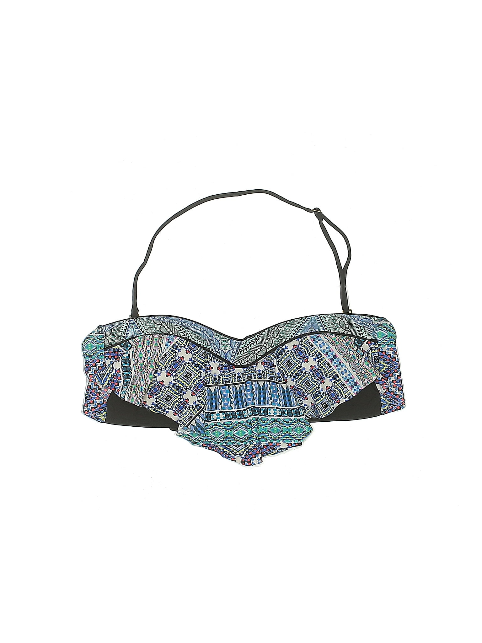 Red Carter Multi Color Blue Swimsuit Top Size S - 75% off | ThredUp