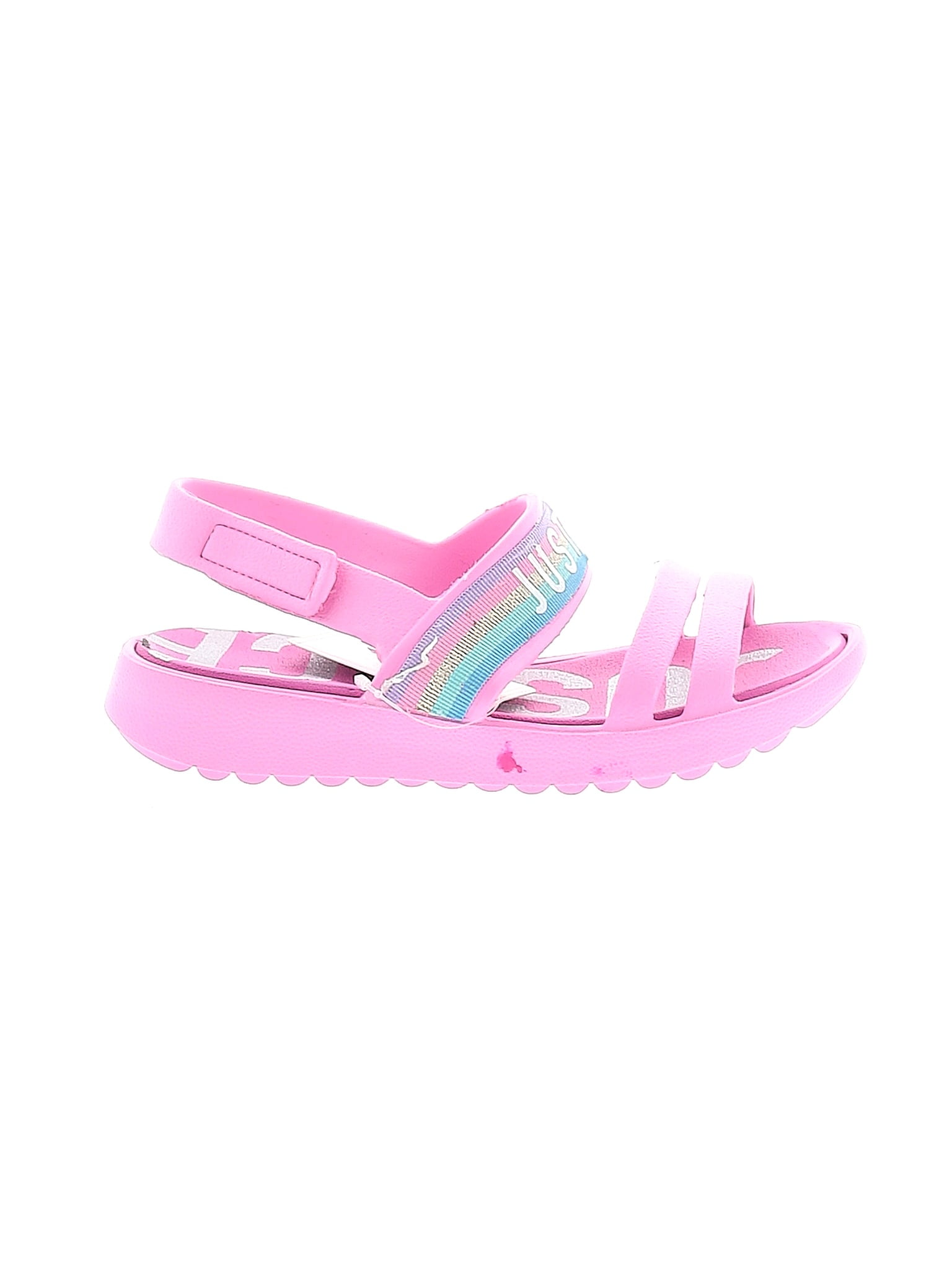 Justice Color Block Pink Sandals Size 2 - 15% off | ThredUp