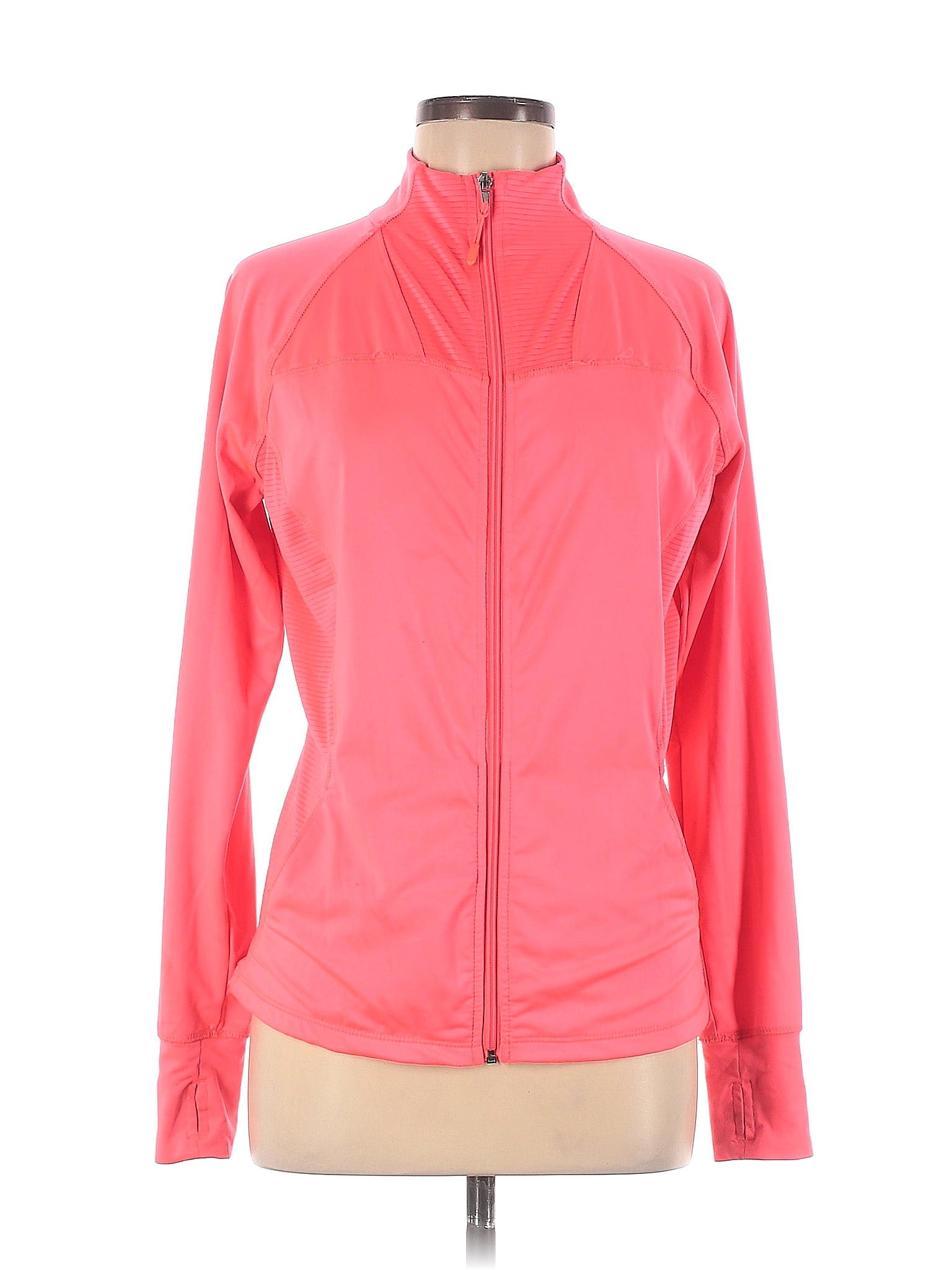 Tangerine Solid Pink Jacket Size M - 43% off | thredUP