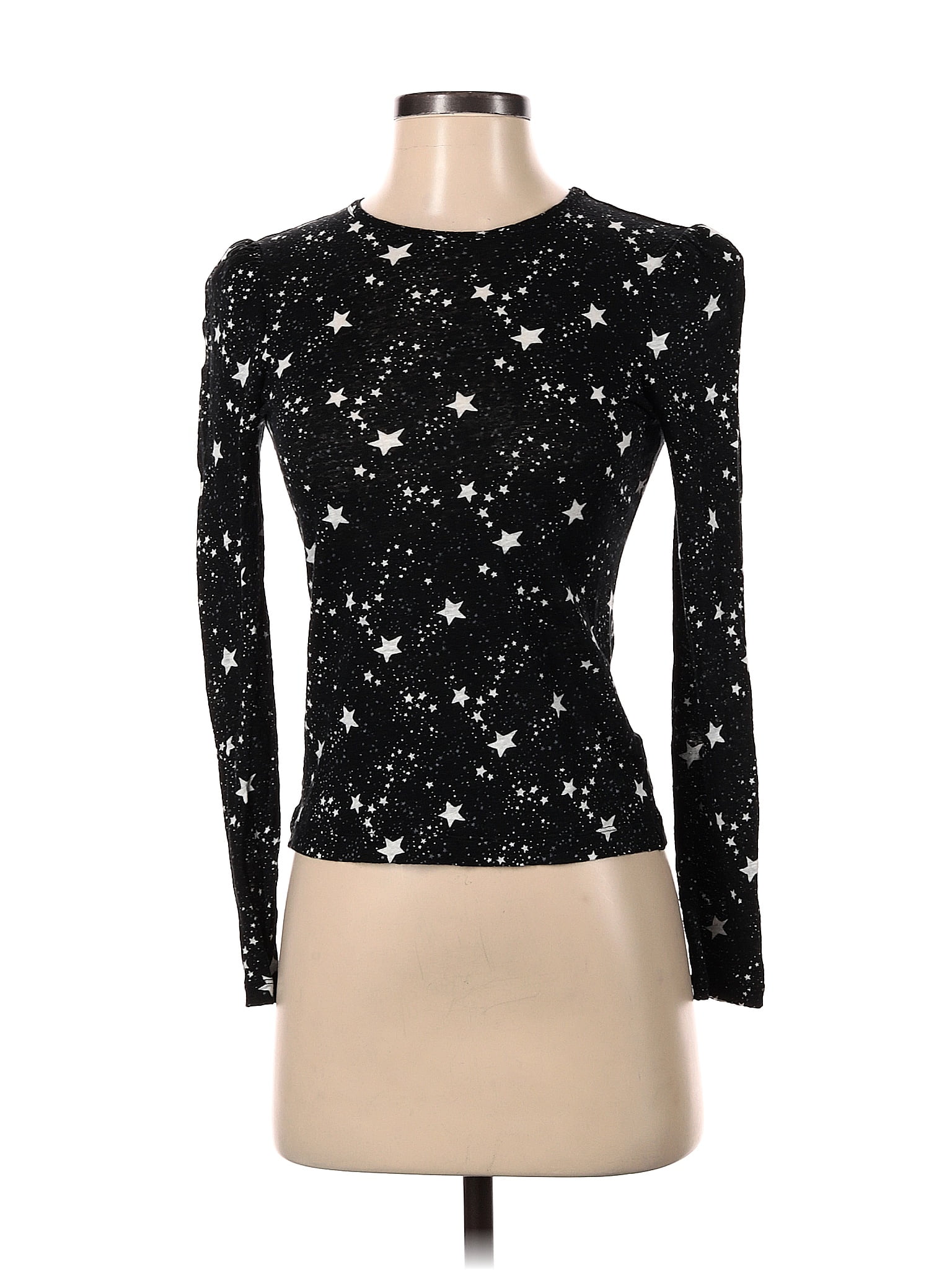 Current/Elliott 100% Linen Black Long Sleeve Top Size XS (0) - 75% off ...