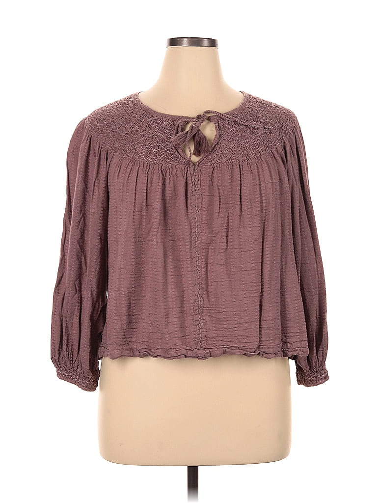 Lucky Brand Checkered-gingham Burgundy Cardigan Size XL - 71% off | ThredUp