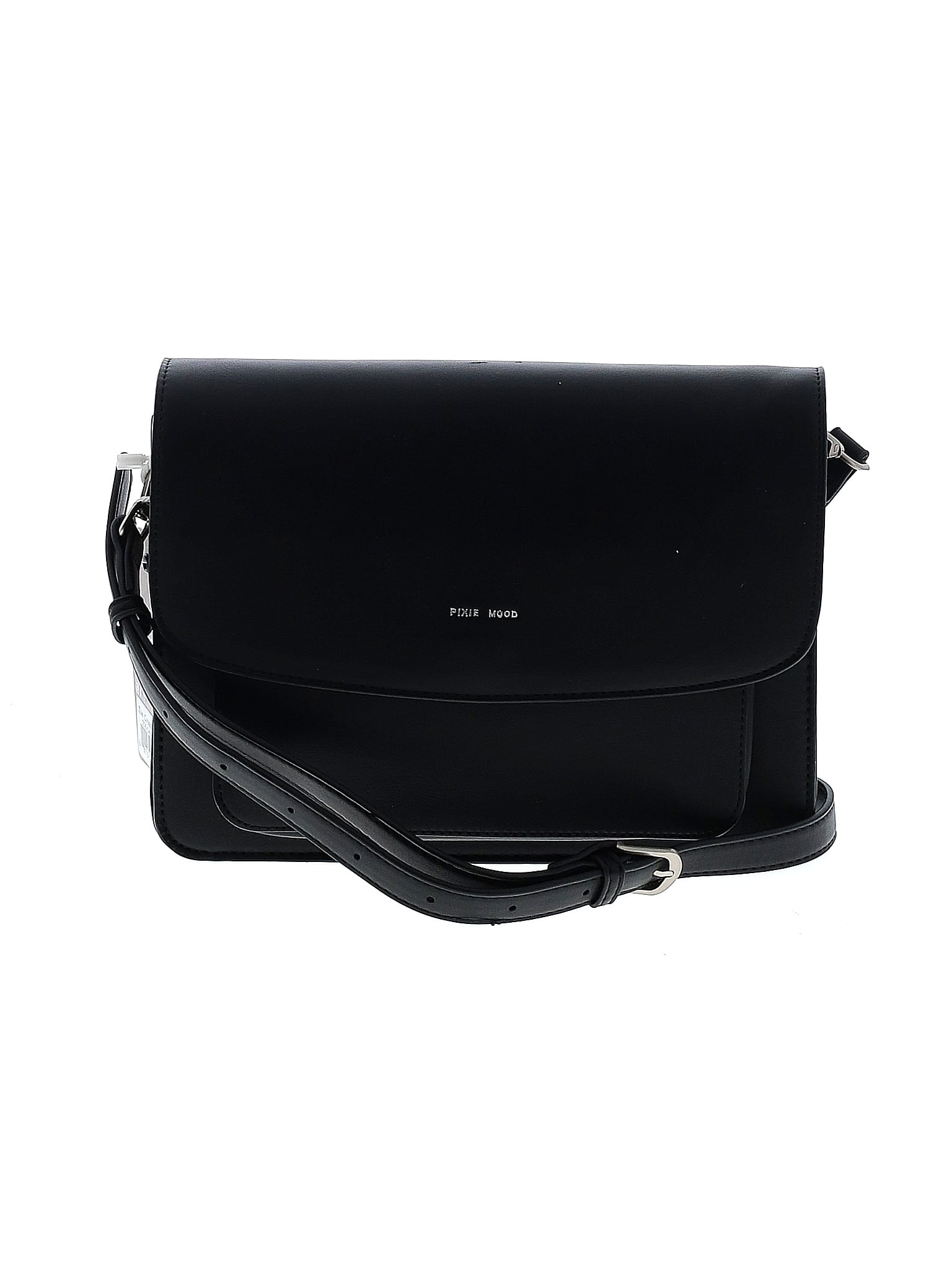 Pixie Mood Graphic Solid Black Crossbody Bag One Size - 32% off | ThredUp