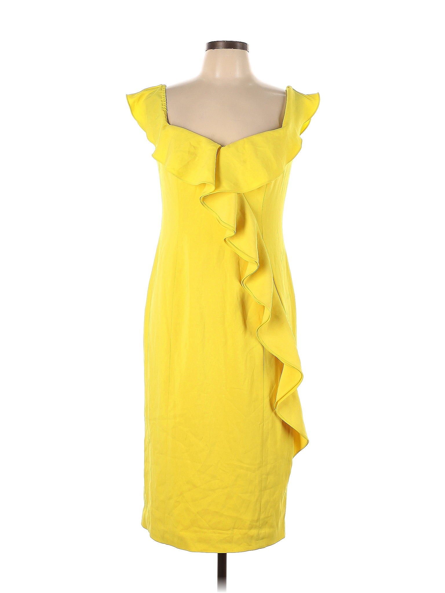 Assorted Brands Yellow Casual Dress Size 12 60 Off Thredup