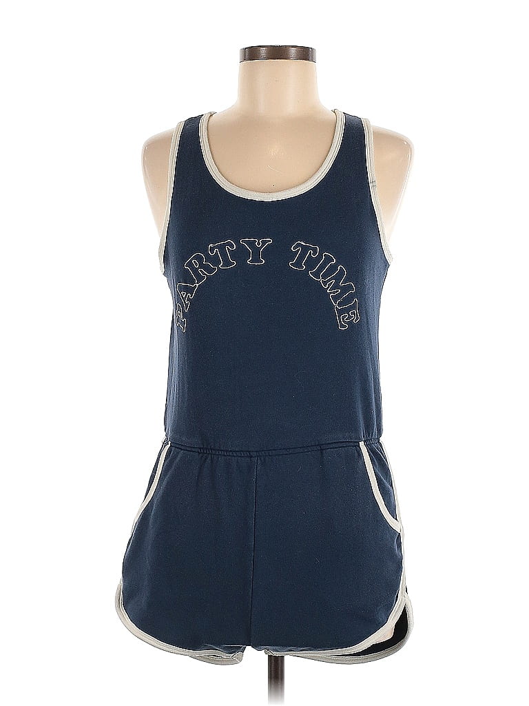 Junk Food Graphic Blue Romper Size M - 54% off | ThredUp