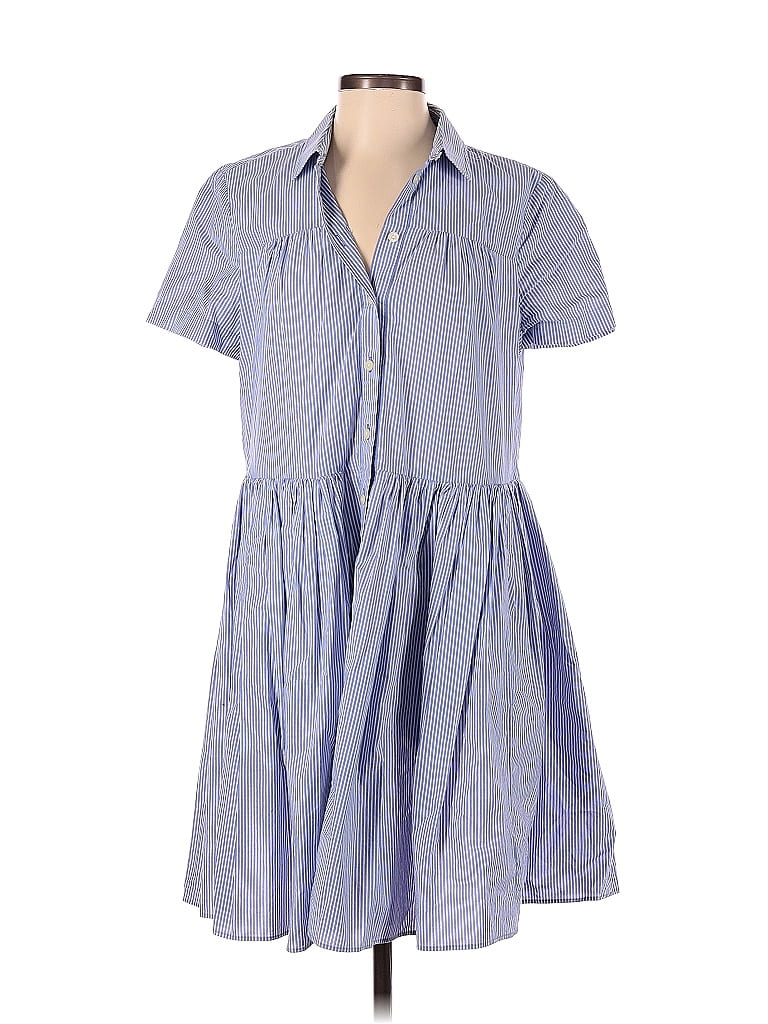 Broome Street Kate Spade New York 100% Cotton Stripes Multi Color Blue ...