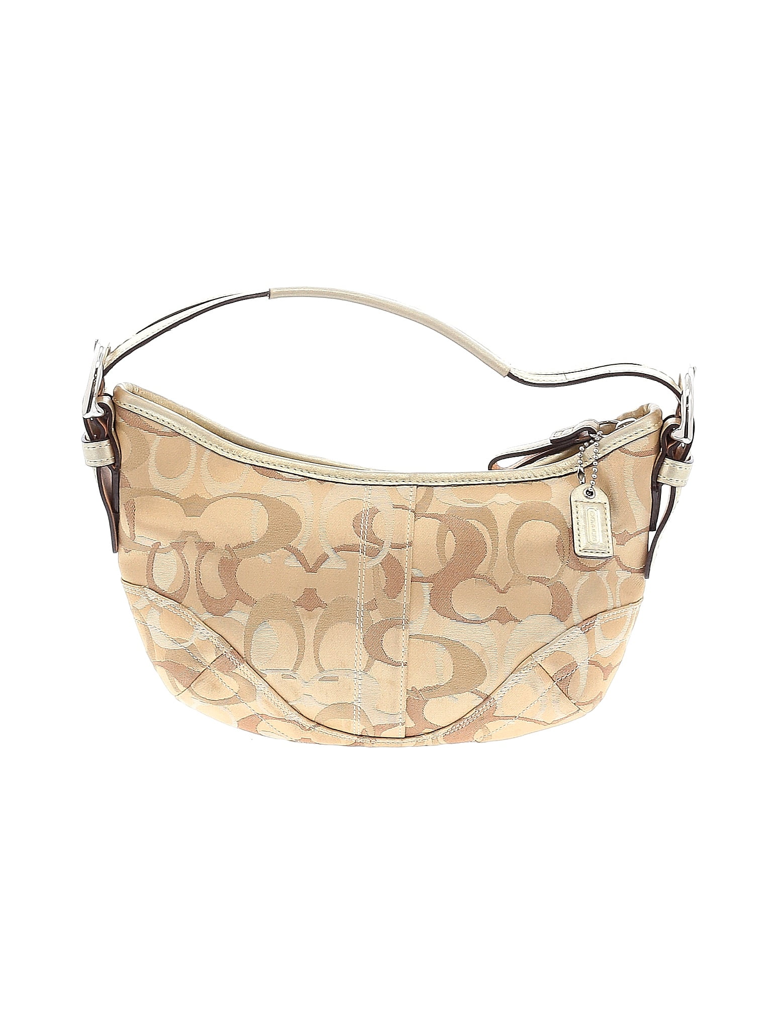 Coach Tan Gold Shoulder Bag One Size - 84% off | ThredUp