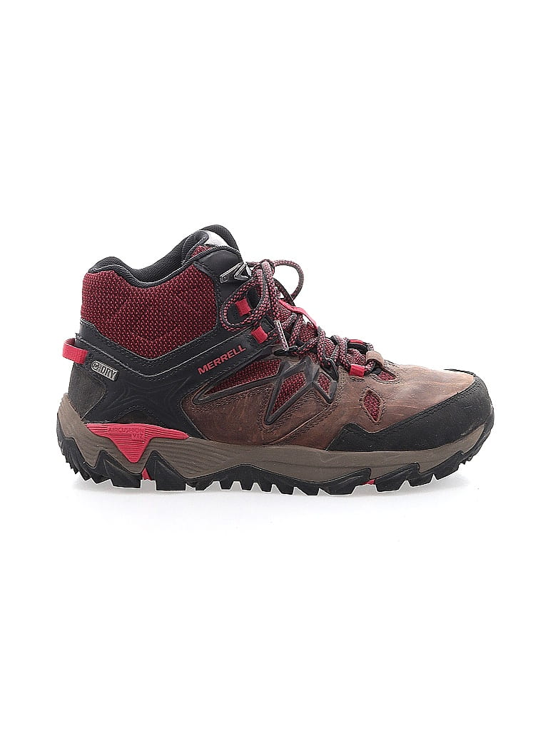 Merrell Color Block Multi Color Burgundy Sneakers Size 6 1/2 - 58% off ...