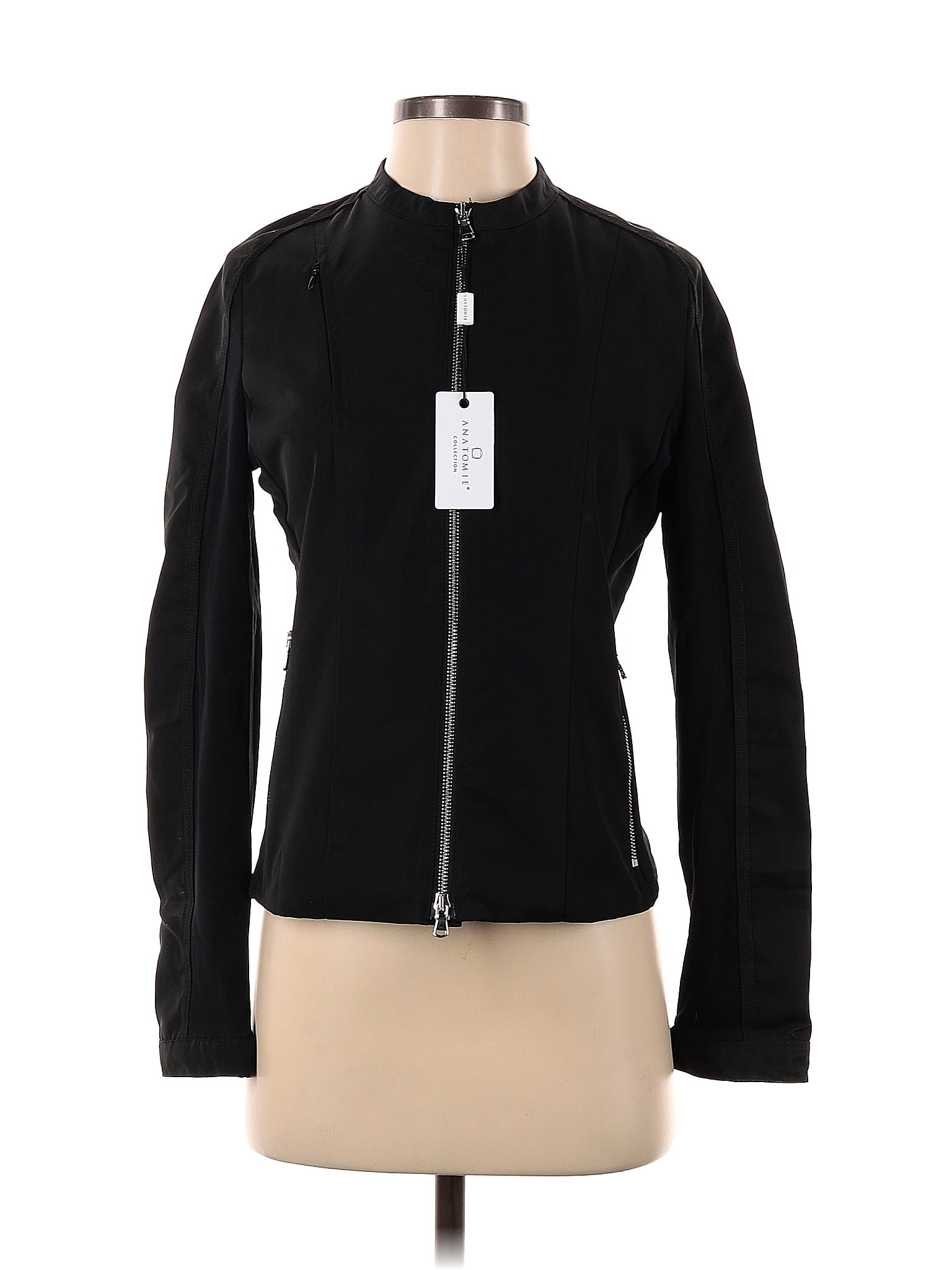 Anatomie Solid Black Jacket Size S - 76% off | thredUP