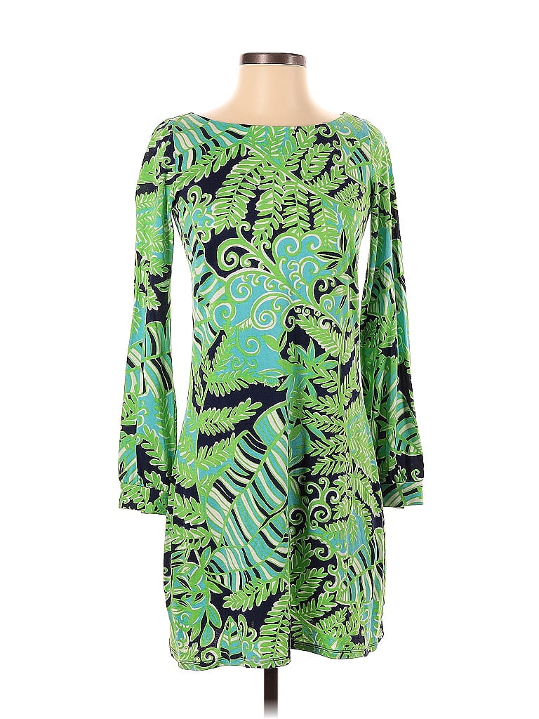 Lilly Pulitzer Multi Color Green Casual Dress Size S 64 Off Thredup