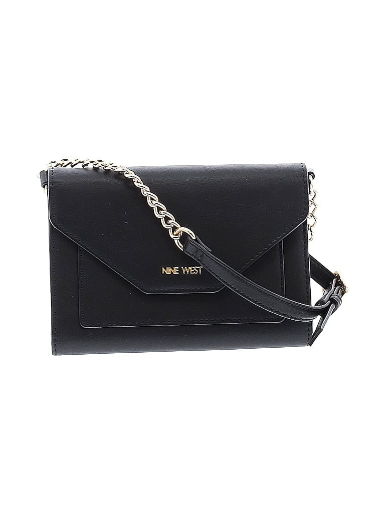 Nine West Solid Black Crossbody Bag One Size - 68% off | ThredUp