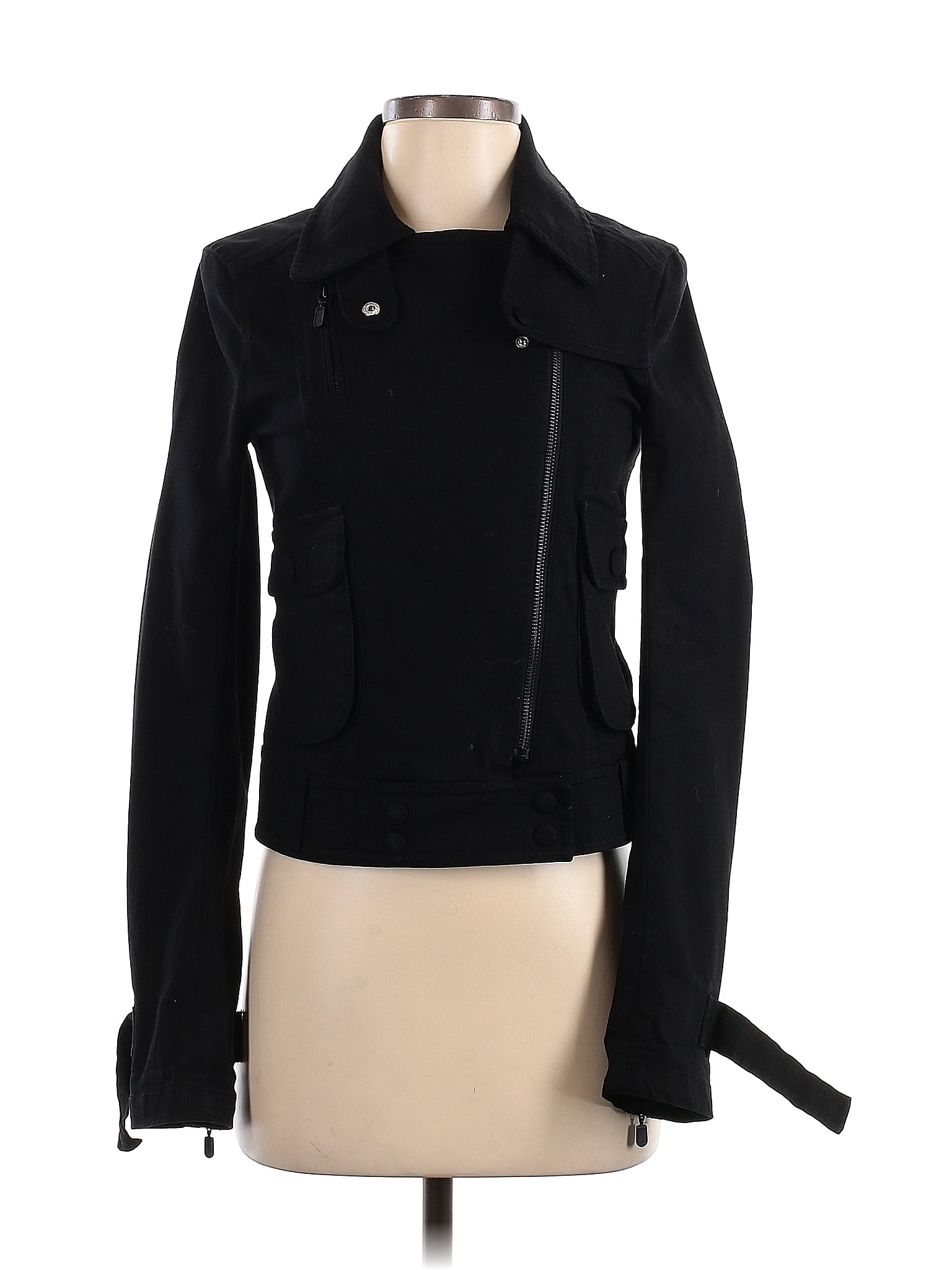 Assorted Brands Solid Black Jacket Size 2 - 68% off | ThredUp