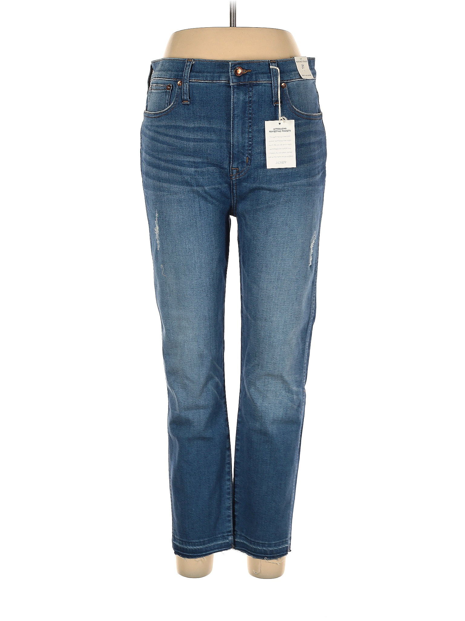 Point Sur Solid Blue Jeans 31 Waist - 82% off | ThredUp