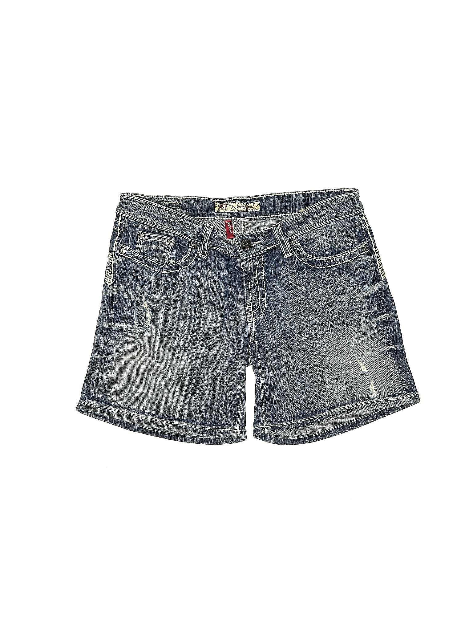 BKE Solid Blue Shorts 28 Waist - 63% off | thredUP