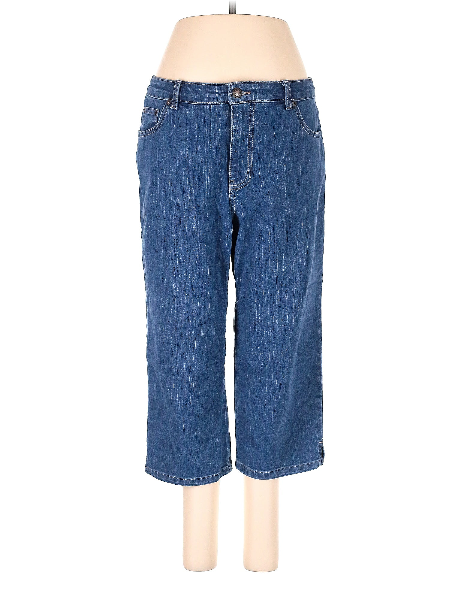 Kim Rogers Solid Blue Jeans Size 8 - 40% off | ThredUp