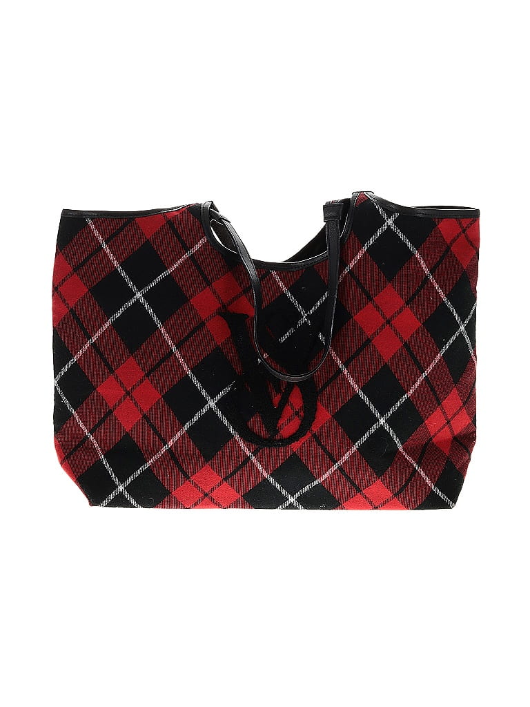 Victoria's Secret Plaid Multi Color Red Shoulder Bag One Size - 68% off ...