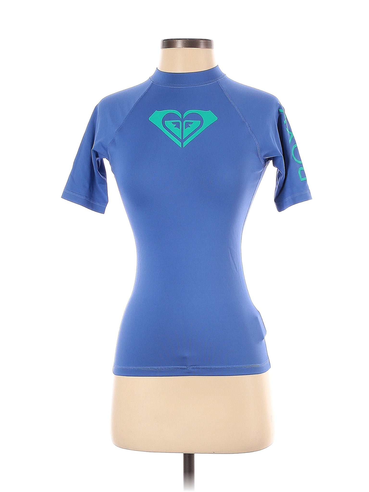 Roxy Blue Rash Guard Size S - 50% off | ThredUp
