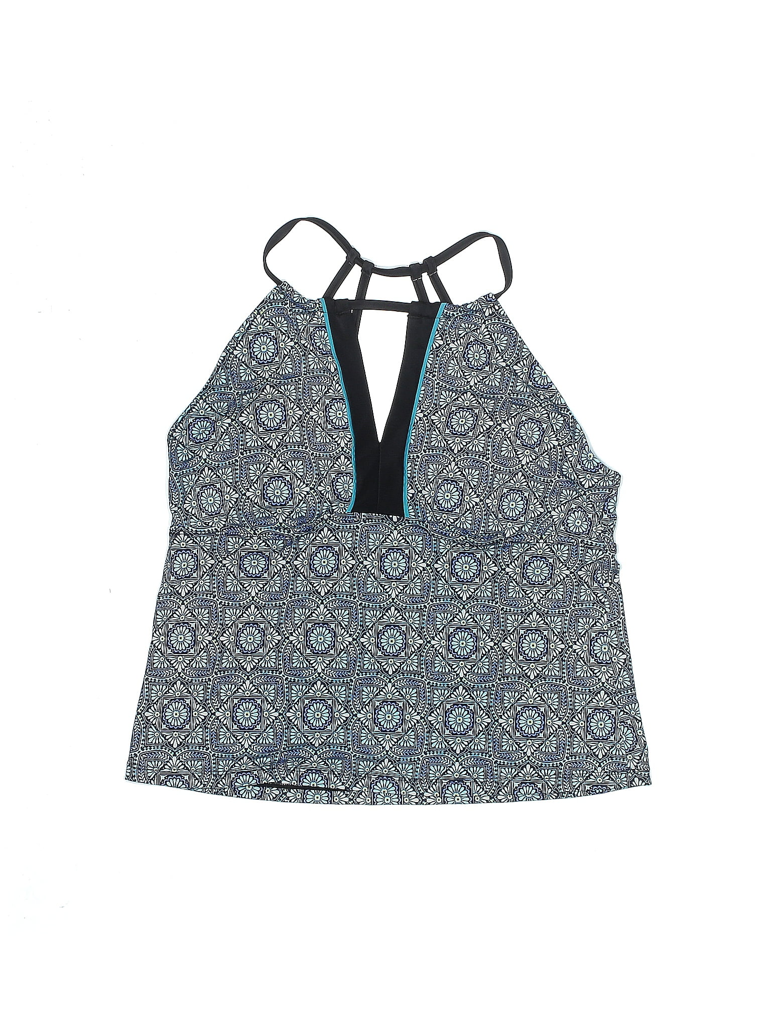 South Point Multi Color Blue Swimsuit Top Size 16 - 58% off | ThredUp