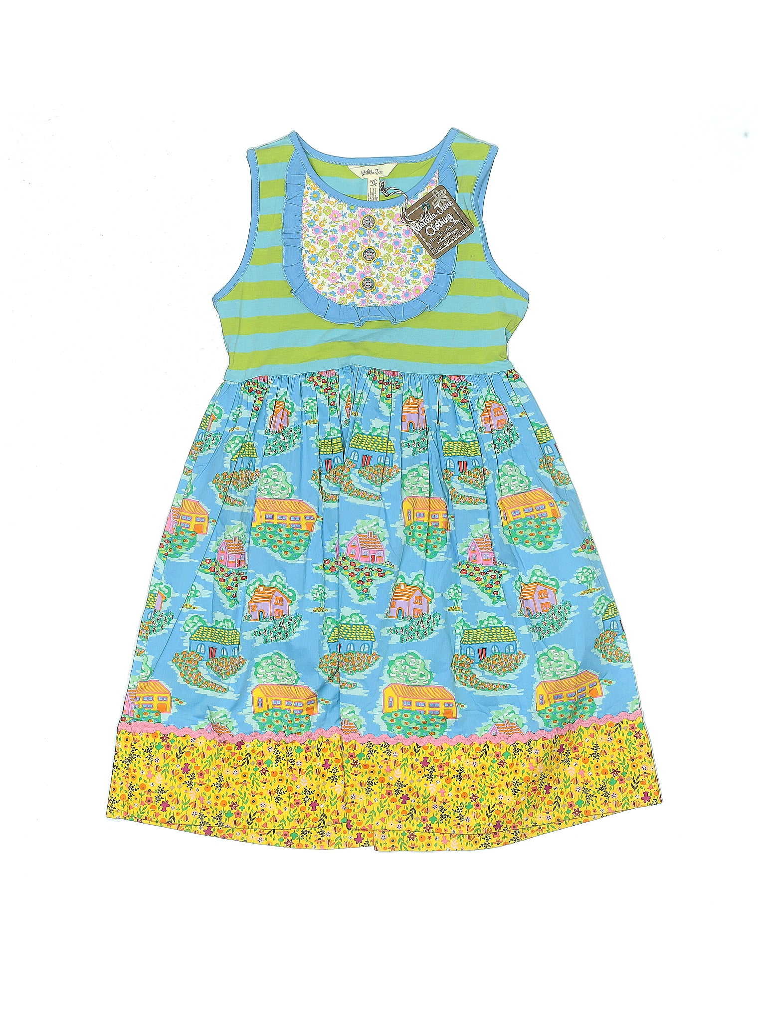 Matilda Jane Floral Blue Dress Size 12 - 58% off | ThredUp