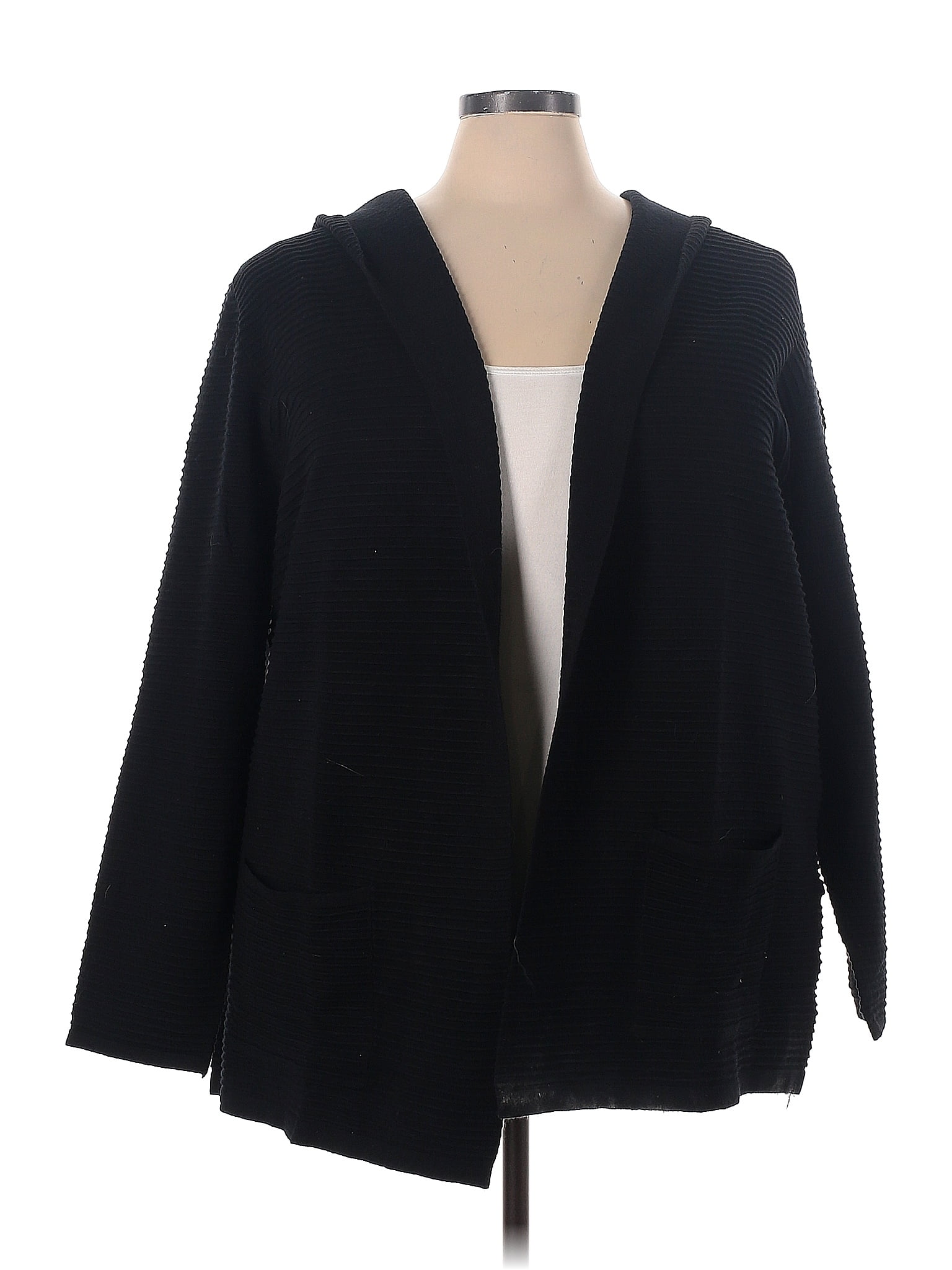 Evolution by Cyrus Black Cardigan Size 3X (Plus) - 79% off | ThredUp
