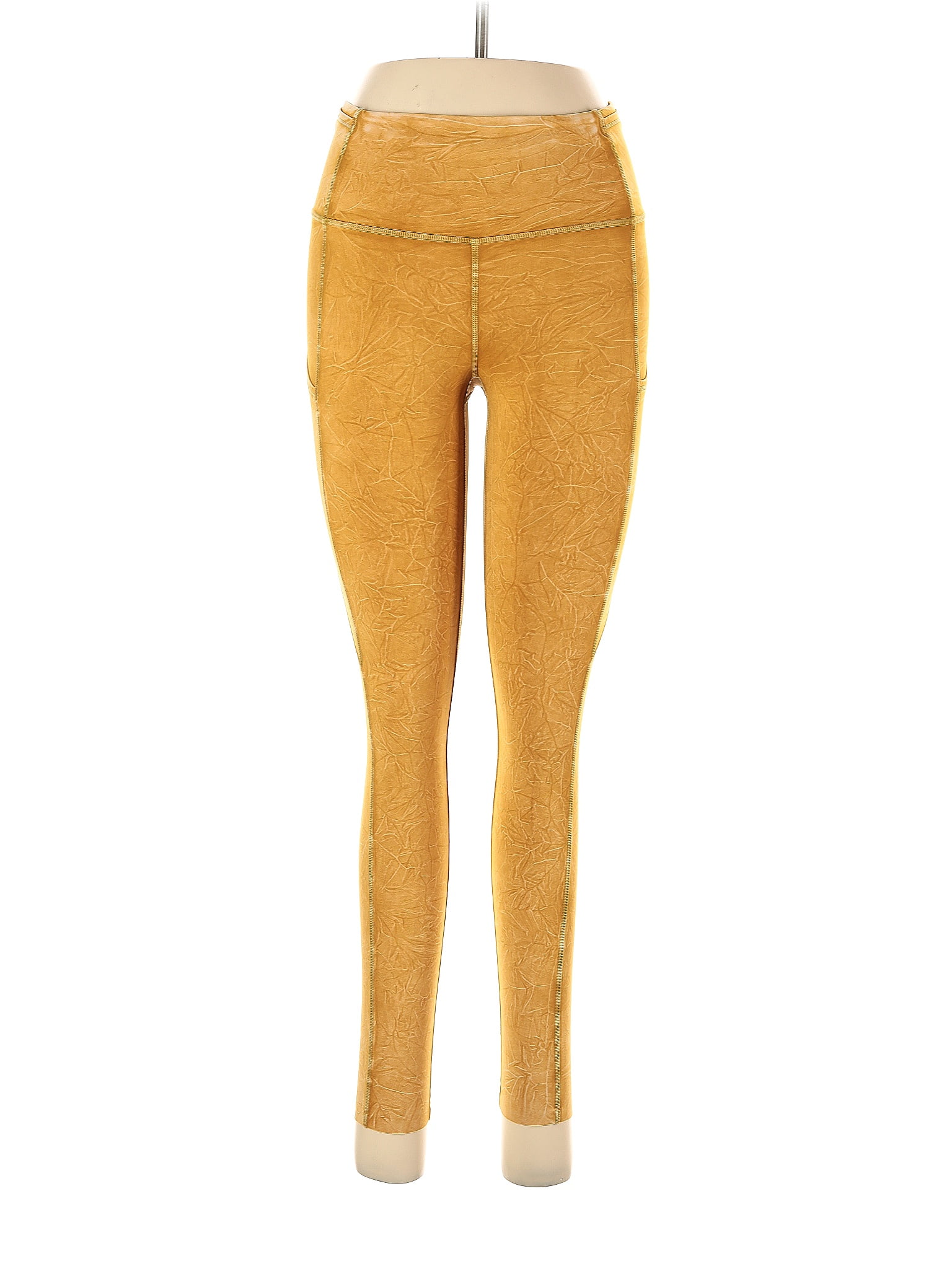 Lululemon Athletica Yellow Leggings Size 6 55 Off Thredup