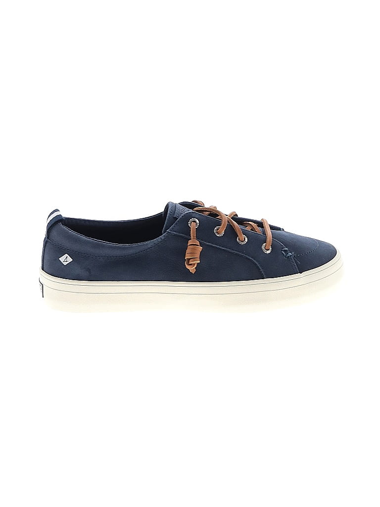 Sperry Top Sider Color Block Solid Navy Blue Sneakers Size 8 1/2 - 56% ...