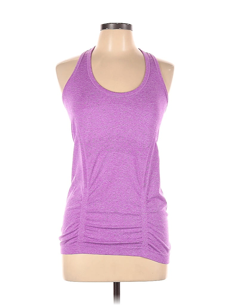 Athleta Purple Active Tank Size L - 61% off | ThredUp