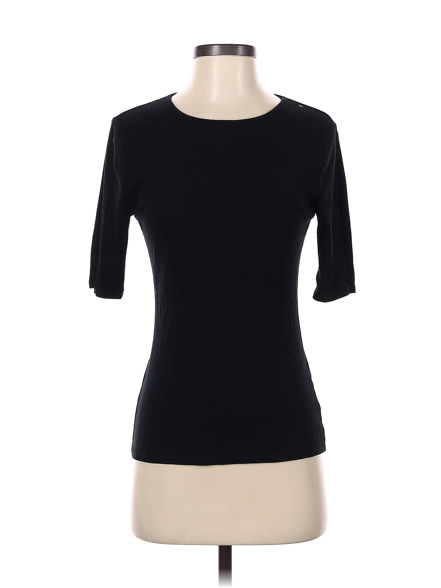 Banana Republic Black Short Sleeve Top Size S 72 Off Thredup