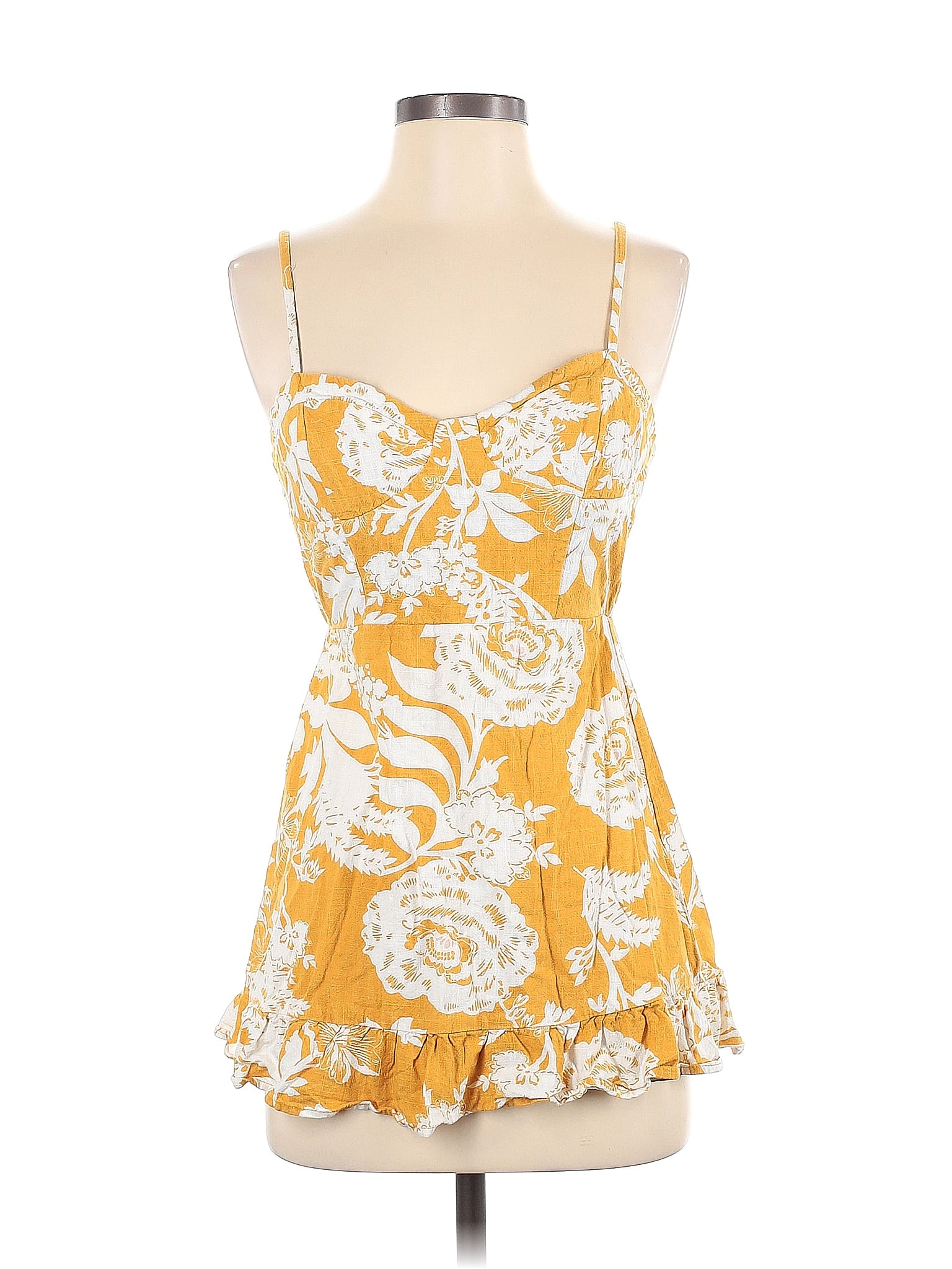 Wild Fable Tropical Yellow Sleeveless Top Size XS - 43% off | ThredUp