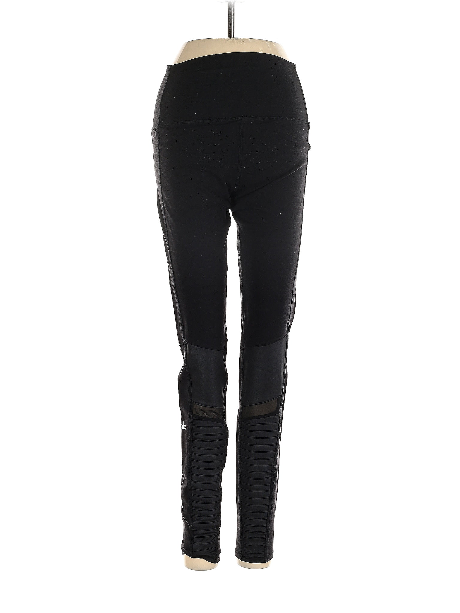 Alo Black Active Pants Size S - 57% off | ThredUp