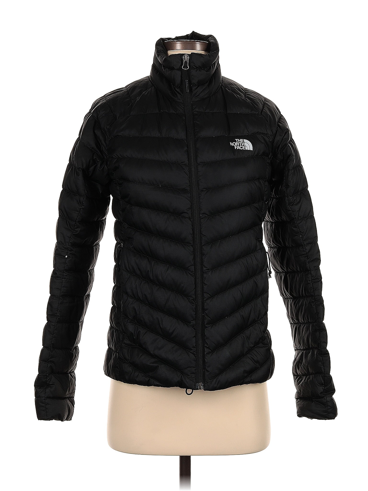 The North Face 100% Polyester Solid Black Jacket Size XS - 53% off | thredUP