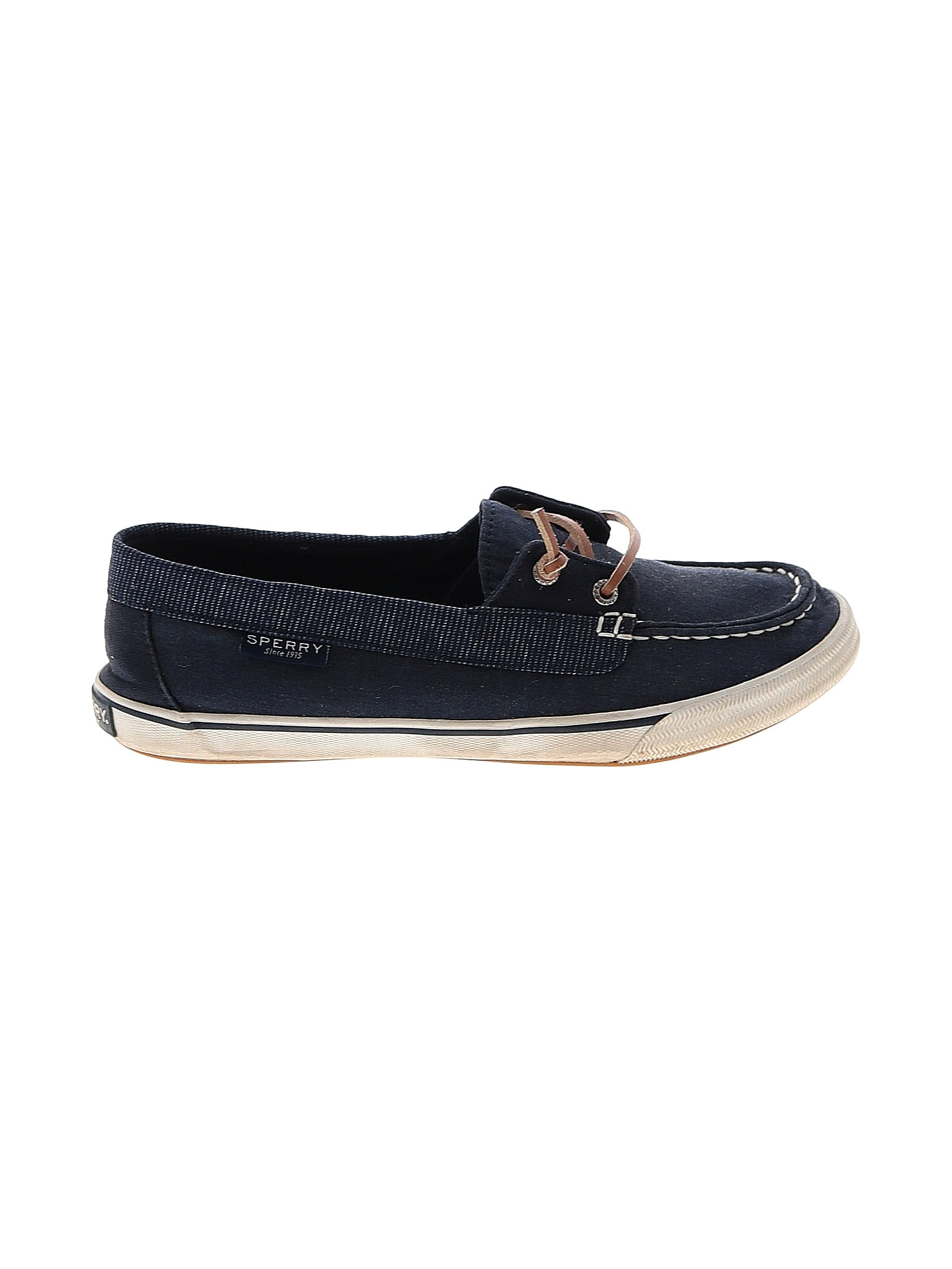 Sperry Top Sider Solid Navy Blue Flats Size 8 - 60% off | ThredUp