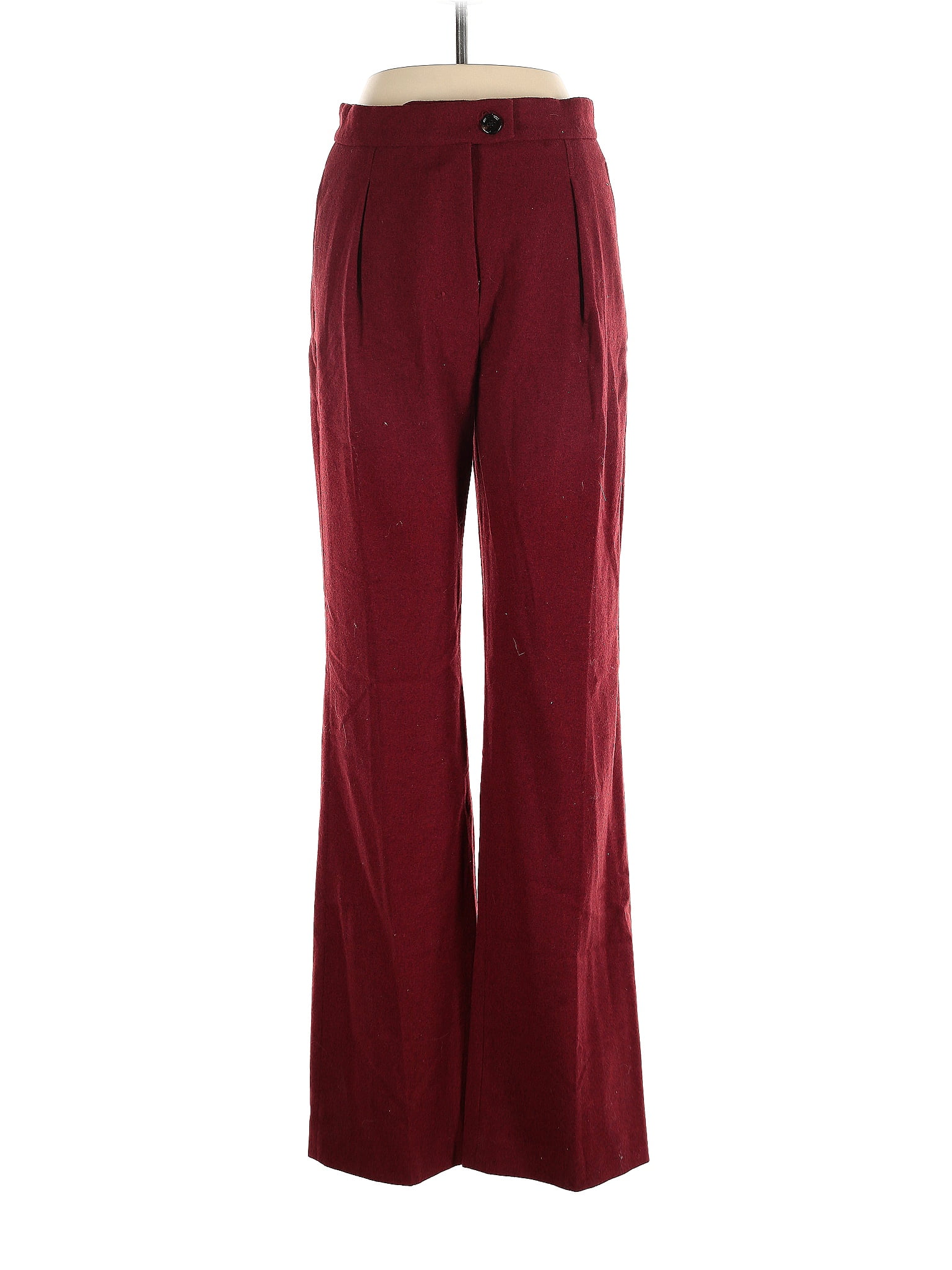MNG Maroon Burgundy Dress Pants Size 4 - 53% off | ThredUp