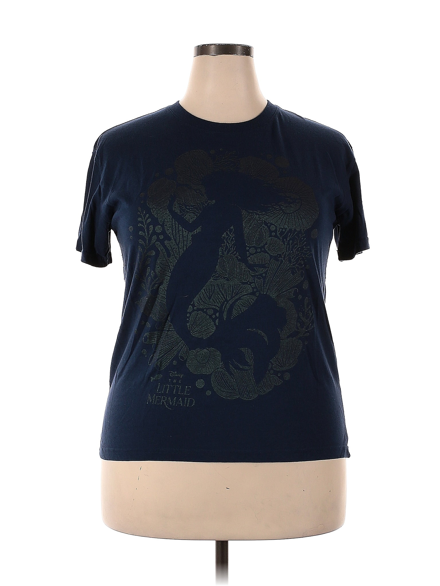 Disney Navy Blue Short Sleeve T-Shirt Size XXL - 10% off | ThredUp